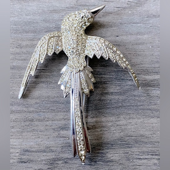 Unbranded | Jewelry | Jewelry Trend Vintage 95s Rhinestone Phoenix ...